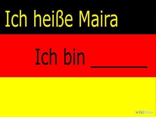 German lesson 1 | PPTX