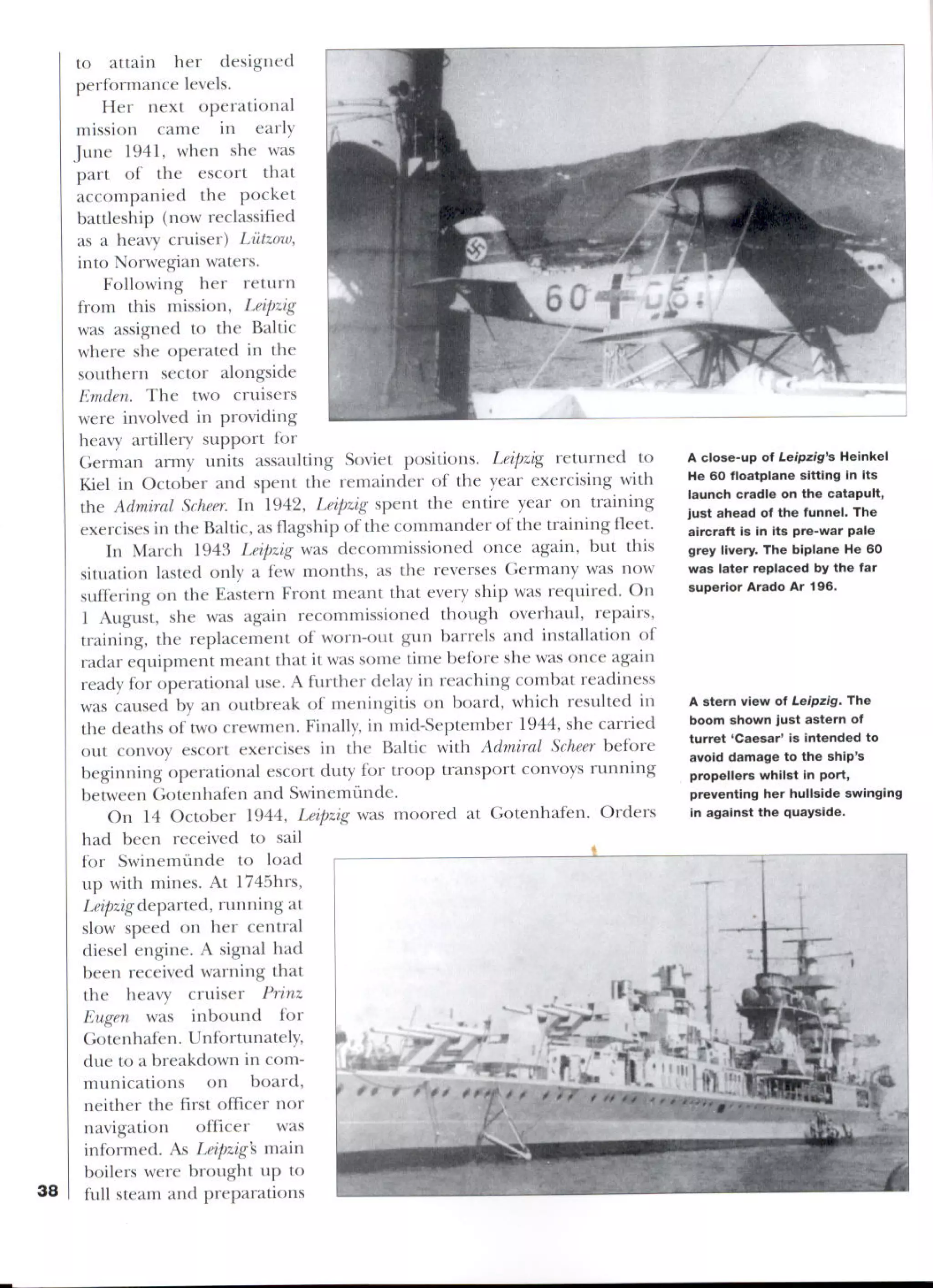 German light cruisers-1939 45 | PDF