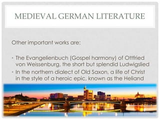 German literature | PPTX
