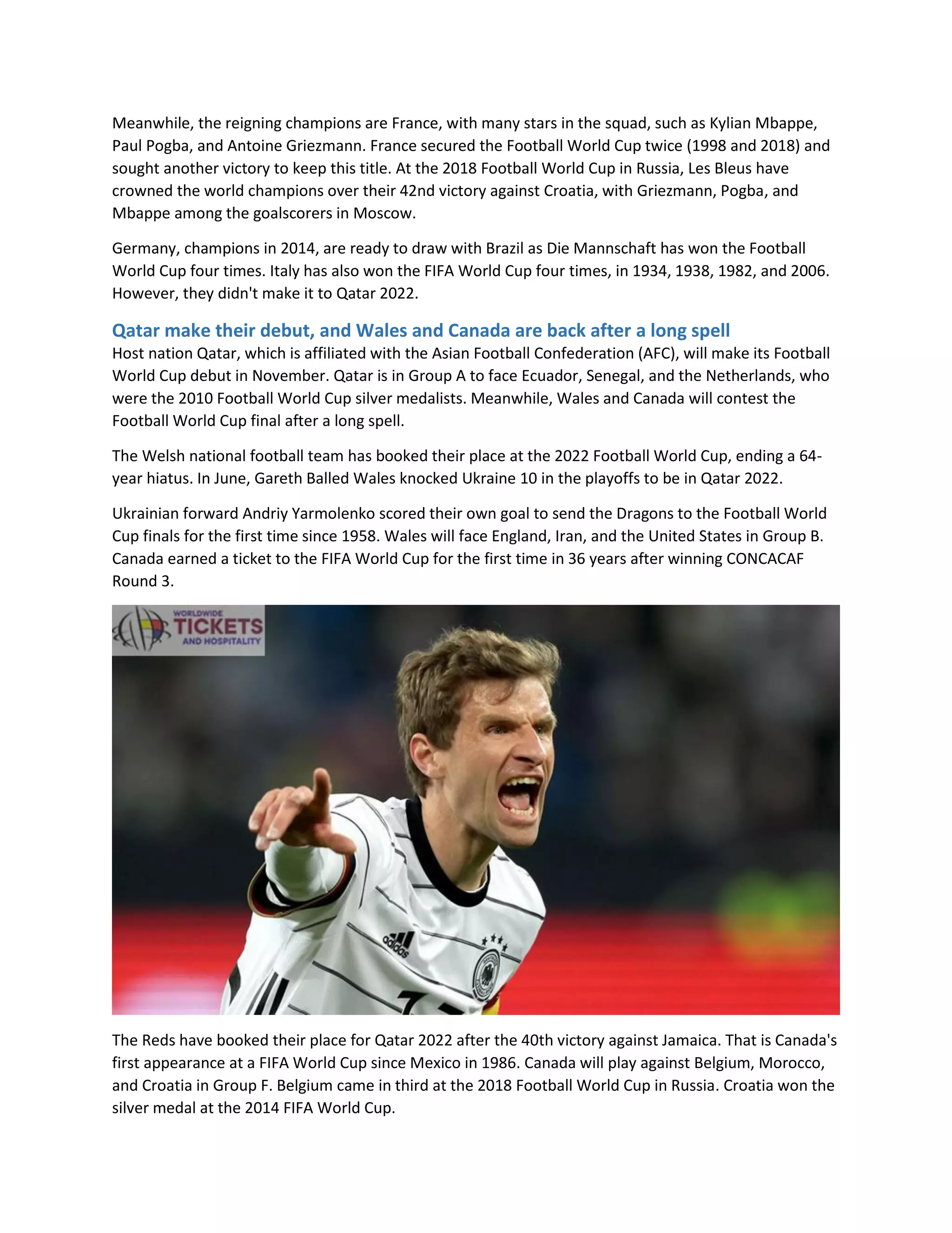 German national football team roster for Qatar's World Cup appearance.pdf