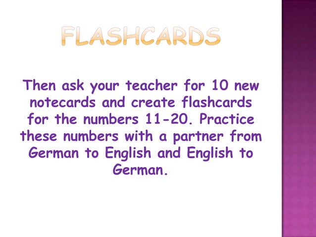 German numbers 11 20(1) | PPT