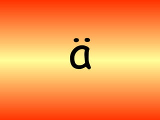 German phonics and actions | PPT