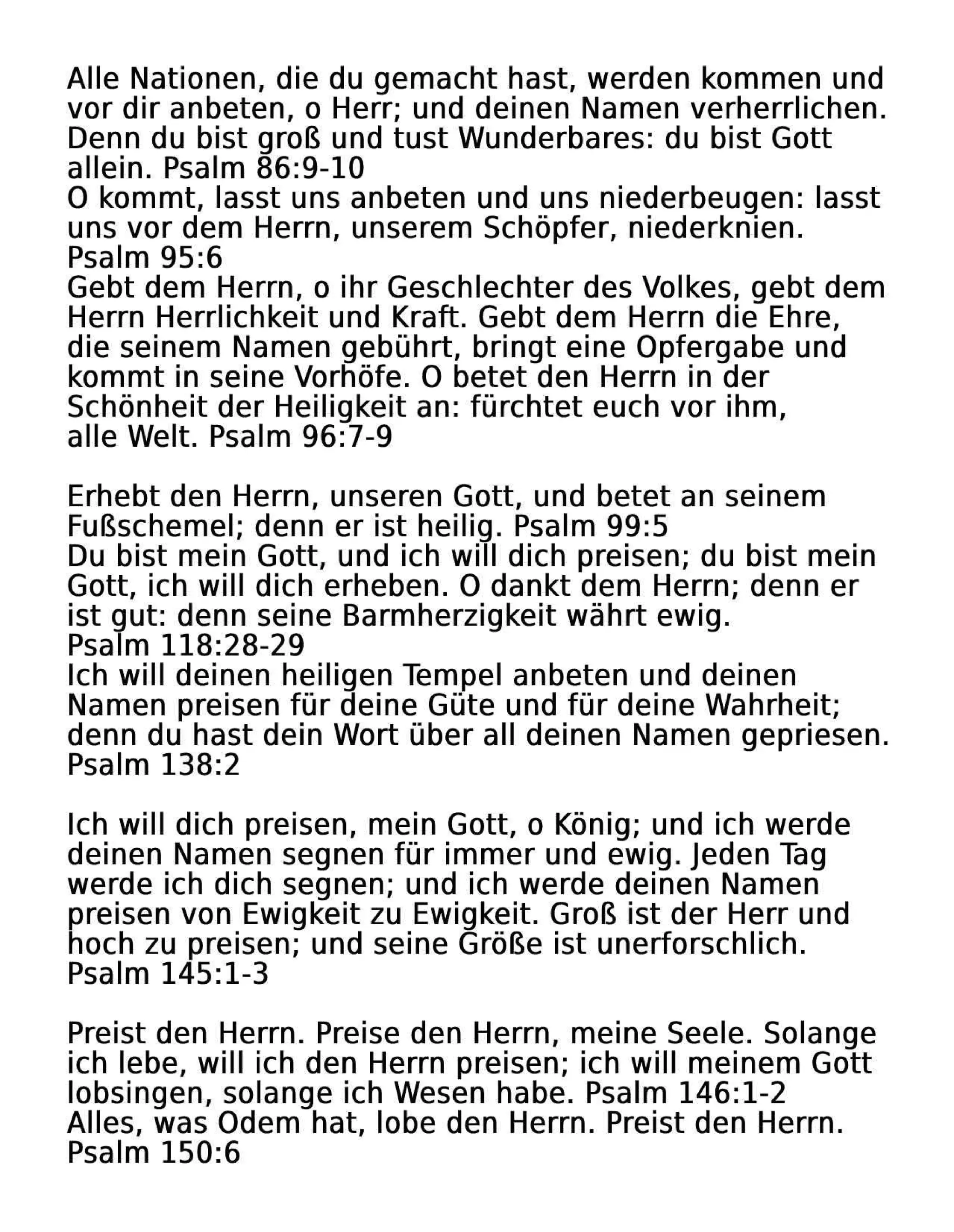 German Praise Worship Thanksgiving Tract | PDF