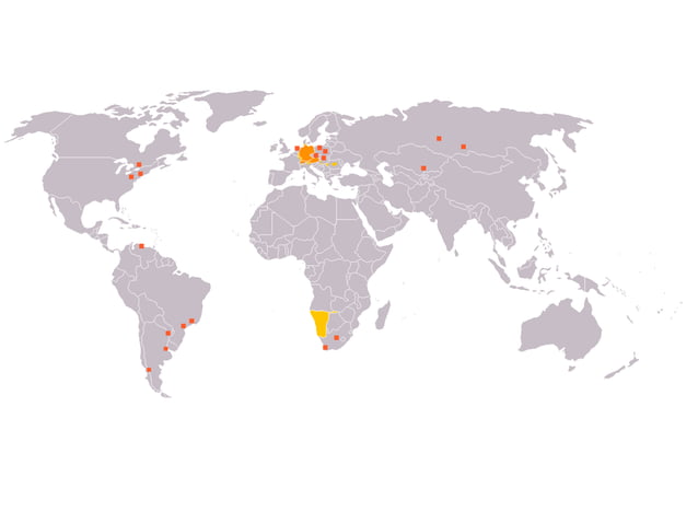 German spoken map | PPT