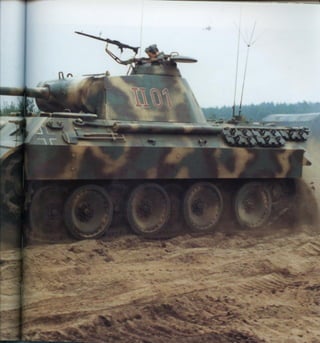 German tanks of World War ii in color