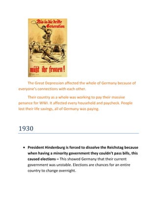 German timeline | DOCX