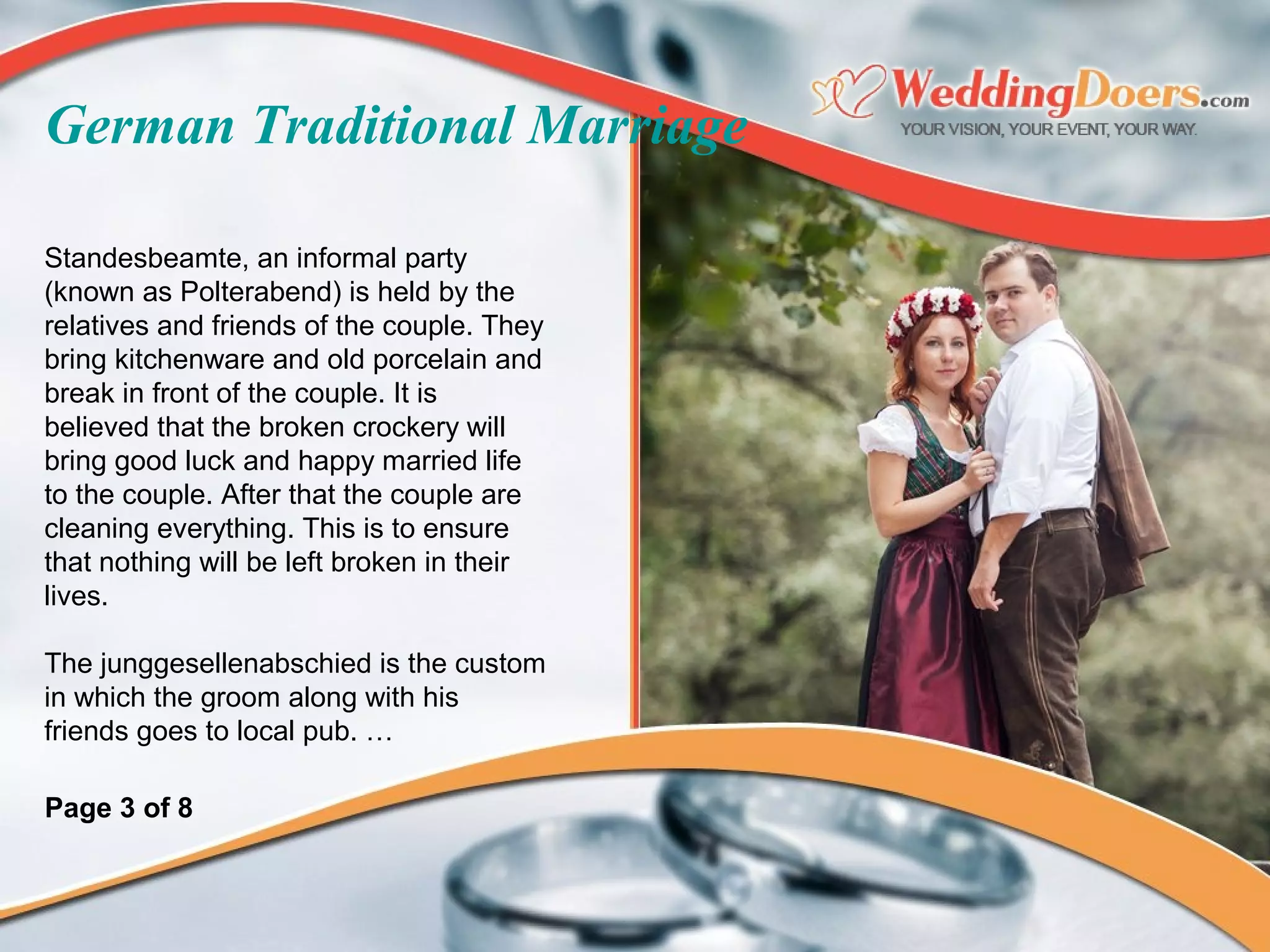 German traditional marriage | PPT