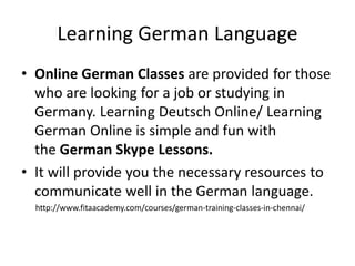 German language | PDF