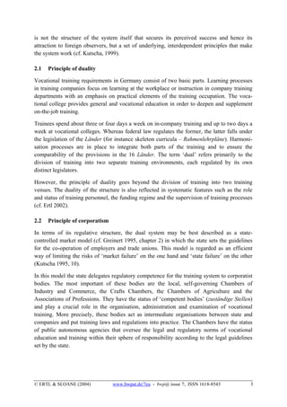 German training system | PDF