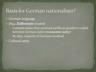 German Unification powerpoint | PPTX
