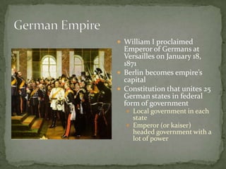 German Unification powerpoint | PPTX