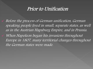 German unification | PPTX