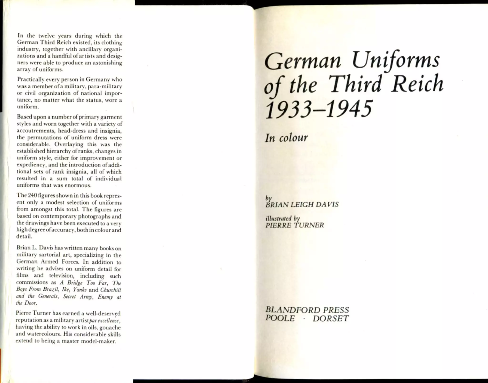 German uniforms of the Third Reich 1933 1945 | PDF