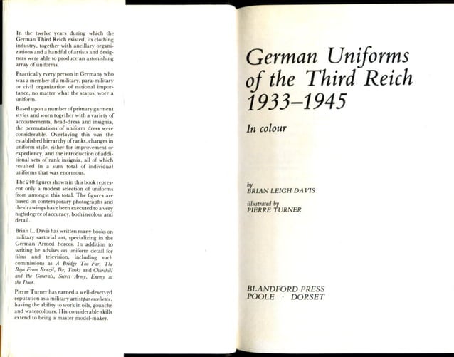 German uniforms of the Third Reich 1933 1945 | PPT | Free Download