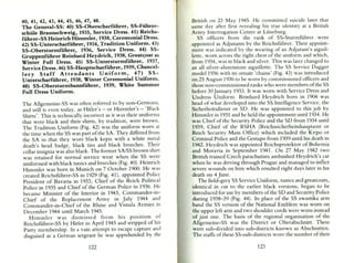 German uniforms of the Third Reich 1933 1945 | PDF
