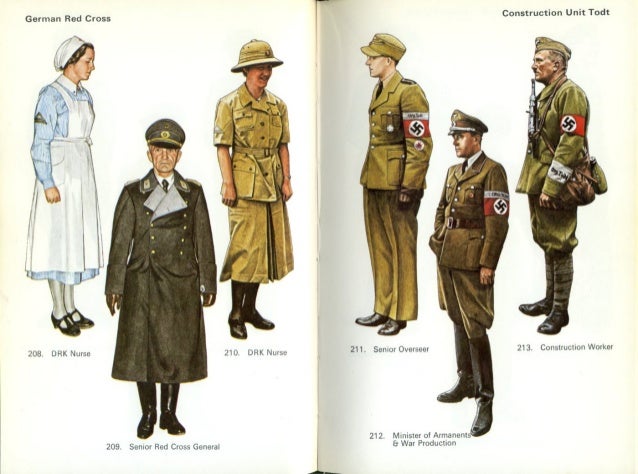 German uniforms of the Third Reich 1933 1945