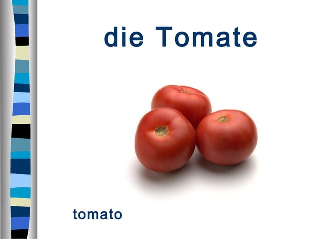 Names of Vegetables in German | PPT | Food & Drink