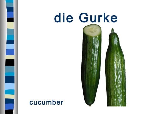Names of Vegetables in German | PPT | Food & Drink