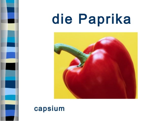 Names of Vegetables in German