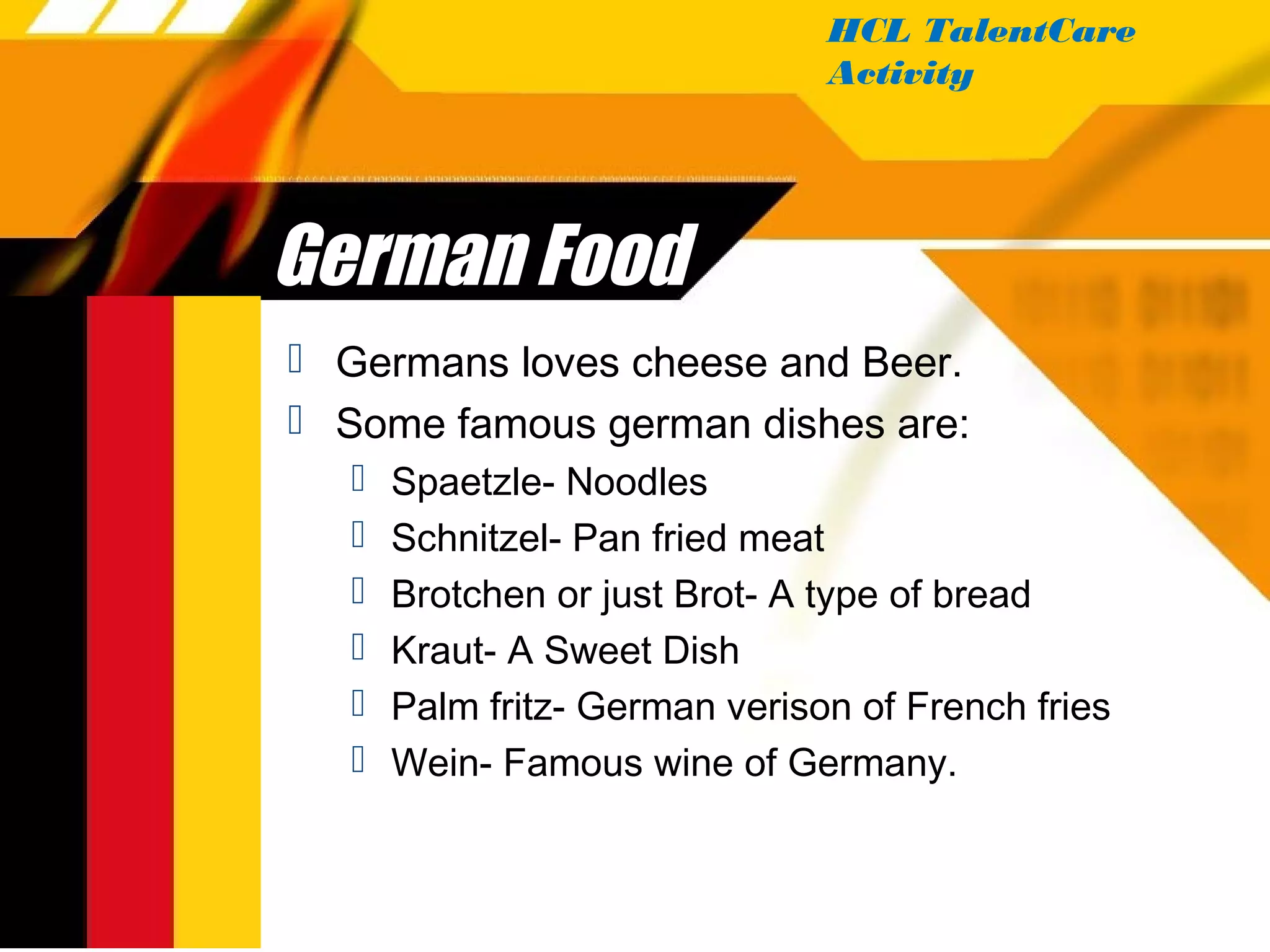 Germany- Complete culture of Germany in one presentation | PPT