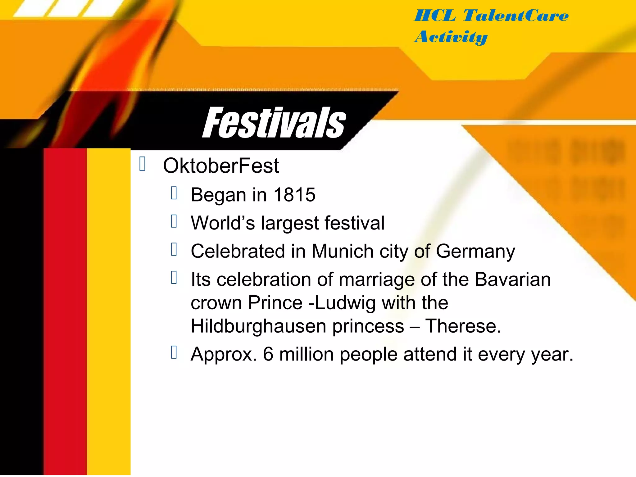 Germany- Complete culture of Germany in one presentation | PPT ...