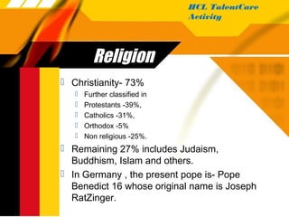 Germany- Complete culture of Germany in one presentation | PPT