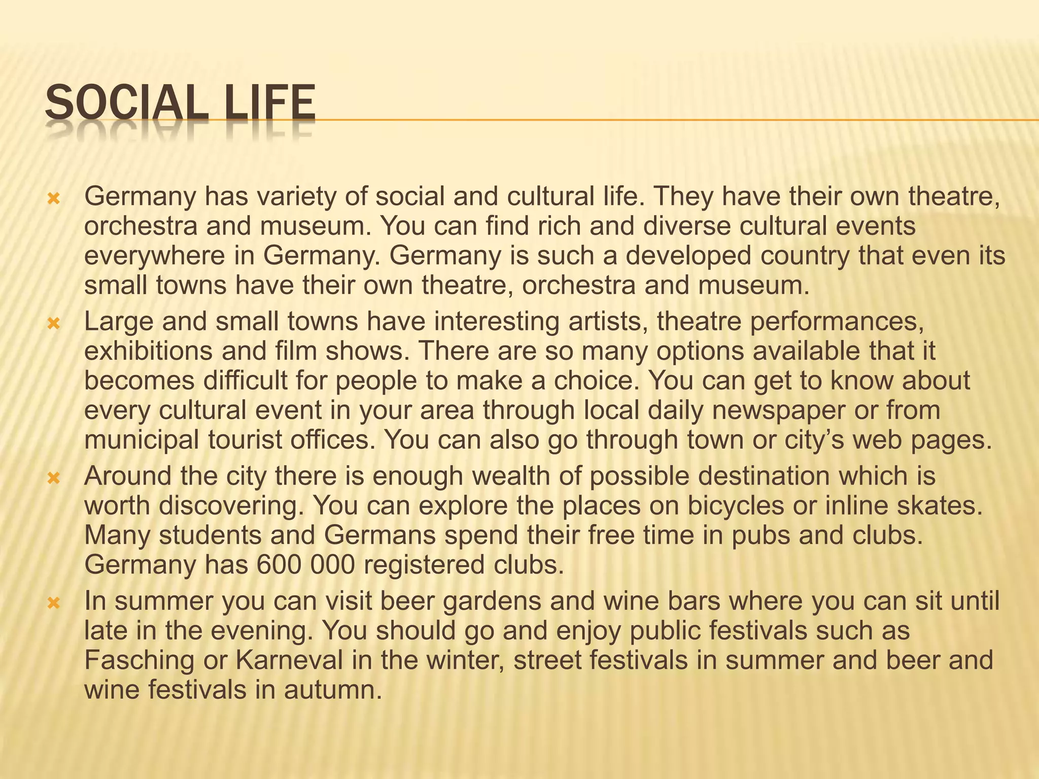 PPT on Germany | PPTX