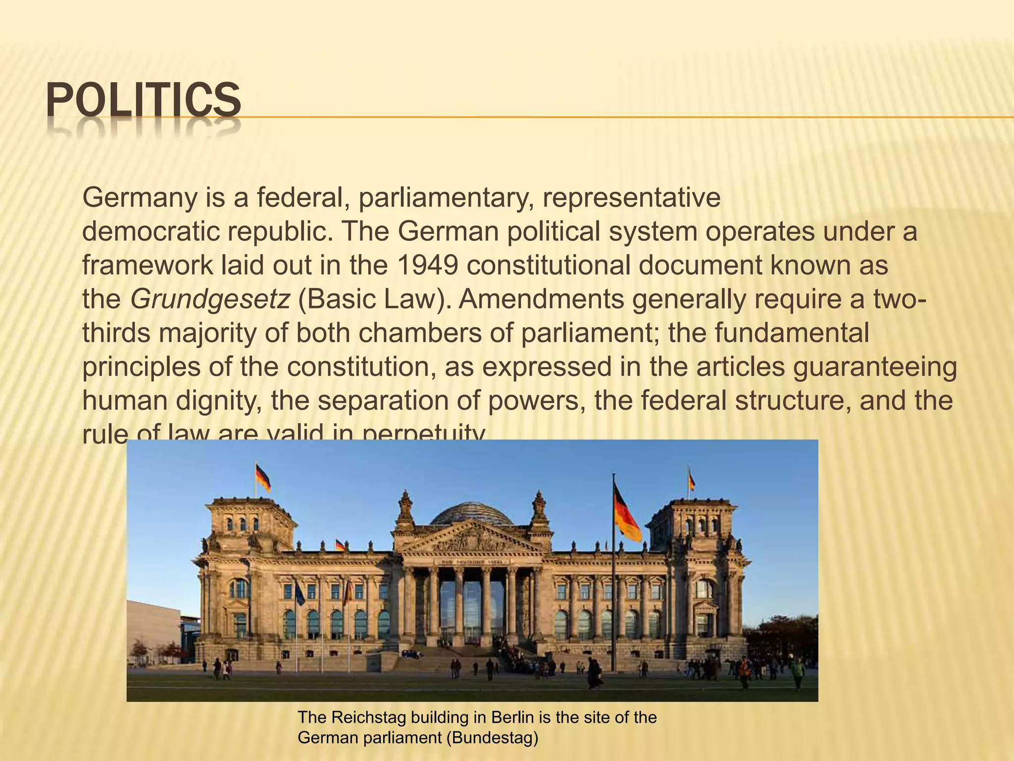 PPT on Germany | PPTX