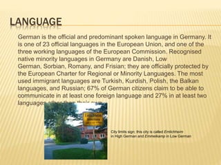 PPT on Germany | PPTX