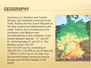 PPT on Germany | PPTX