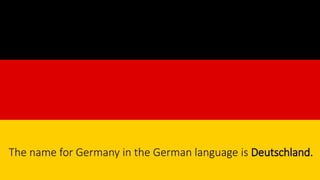 COUNTRIES IN A NUTSHELL: GERMANY | PPTX