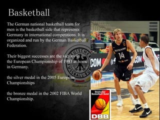 Sports of germany | PPTX