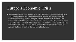 Germany Geostrategic Significance and Challenges | PPTX