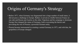 Germany Geostrategic Significance and Challenges | PPTX
