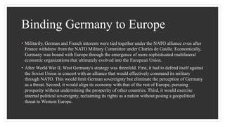 Germany Geostrategic Significance and Challenges | PPTX