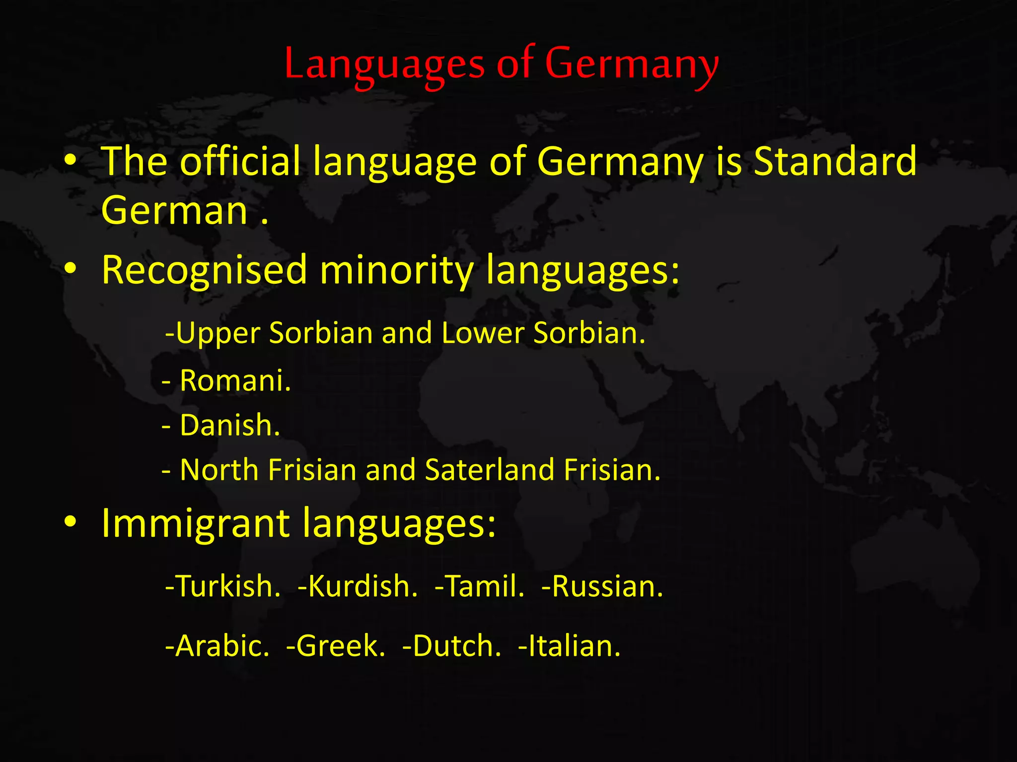 short presentation about Germany | PPTX