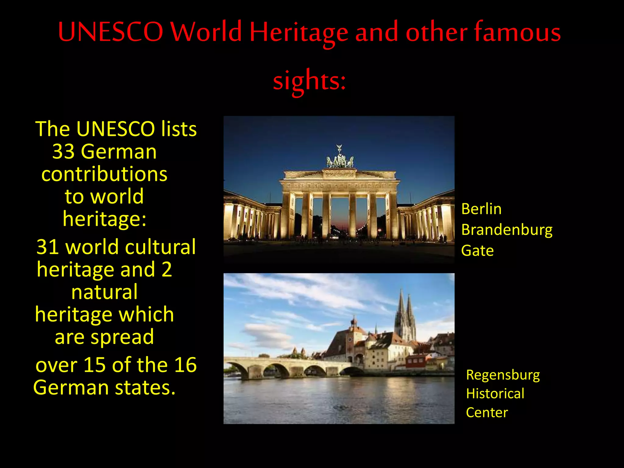 short presentation about Germany | PPTX