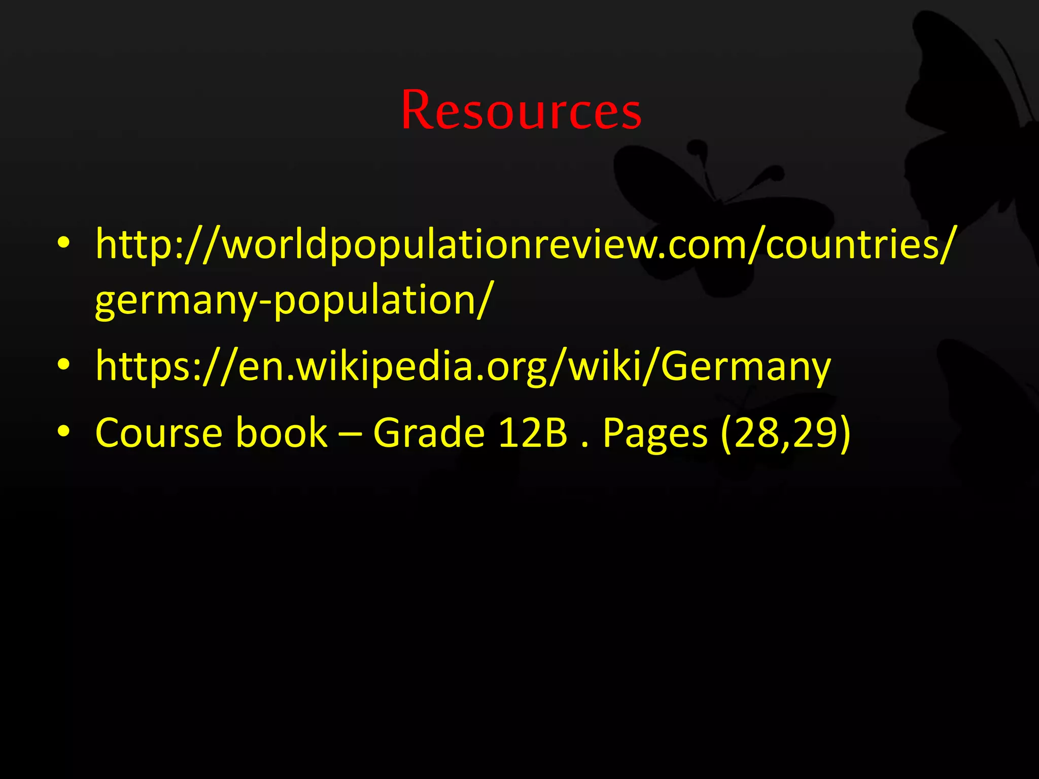 short presentation about Germany | PPTX