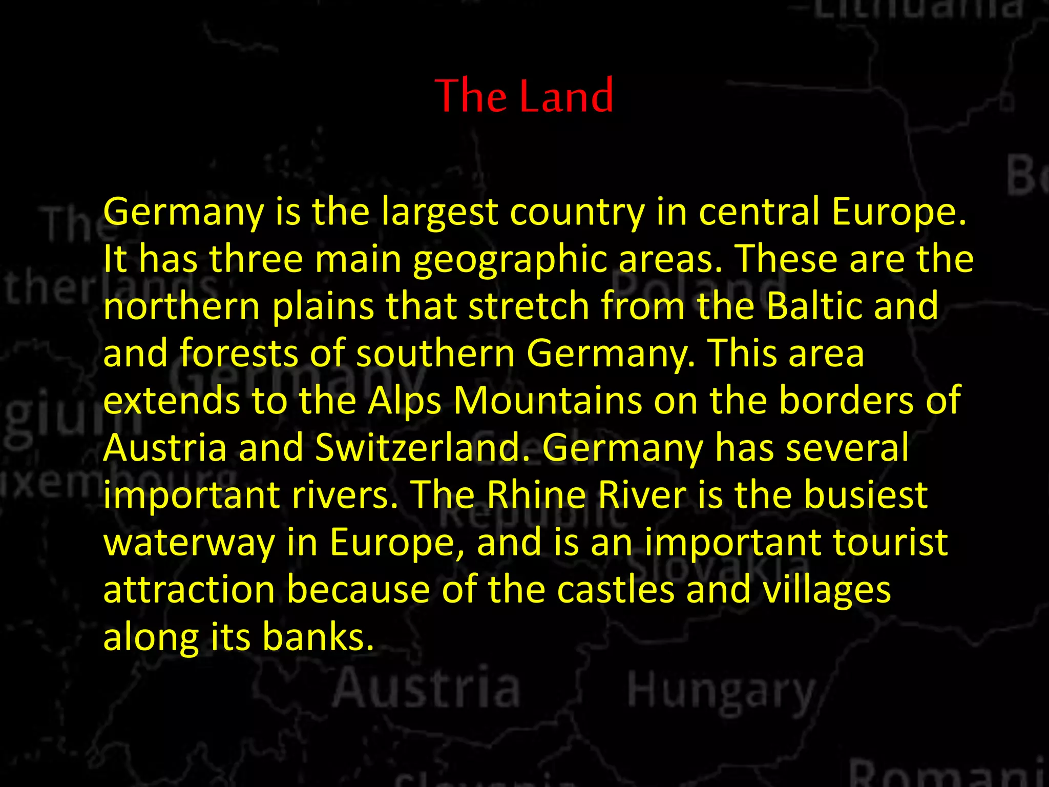 short presentation about Germany | PPTX