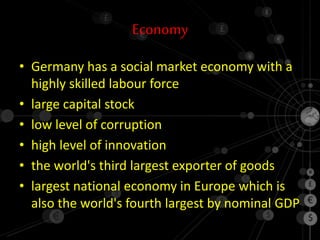 short presentation about Germany | PPTX