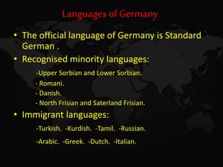 short presentation about Germany | PPTX
