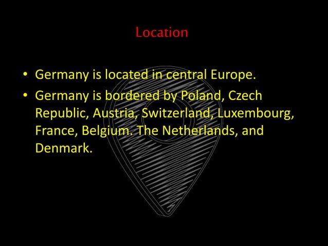 short presentation about Germany | PPTX | Europe Travel | Travel Locations