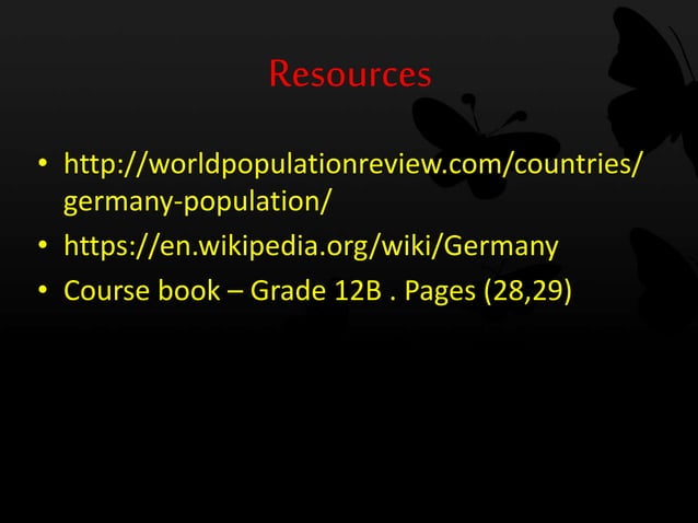 short presentation about Germany | PPTX | Europe Travel | Travel Locations