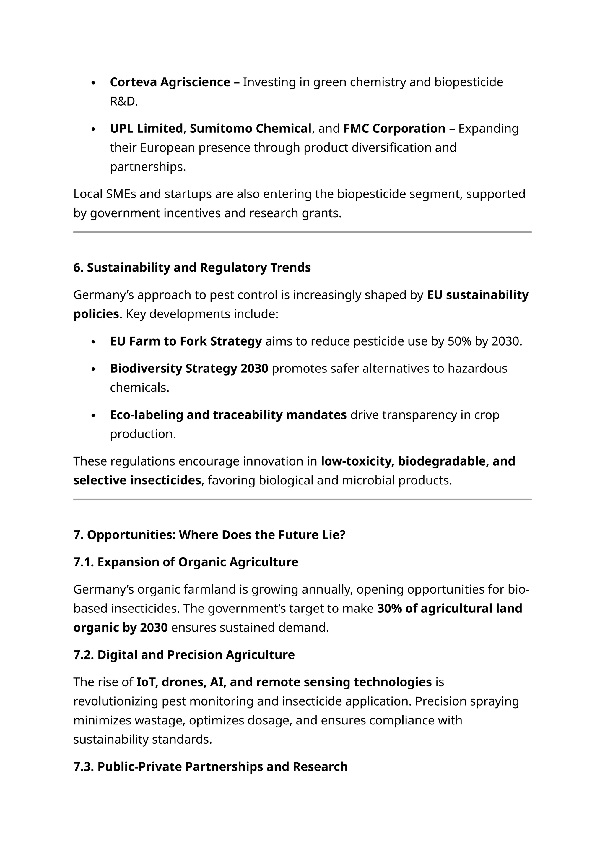 How Is Germany’s Insecticides Market Evolving Toward 2032 Amid Growing ...