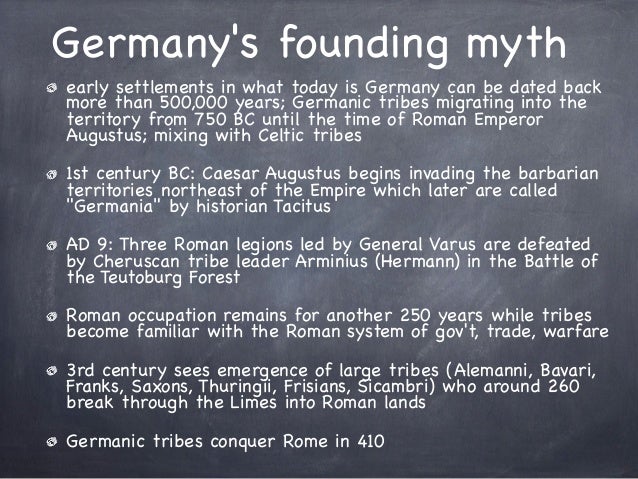 A brief history of Germany