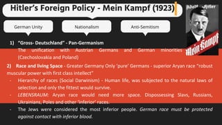 Germany - The impact of Nazism on German Foreign Policy_ The origins_Ms ...