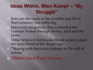 The Rise of Hitler | PPTX