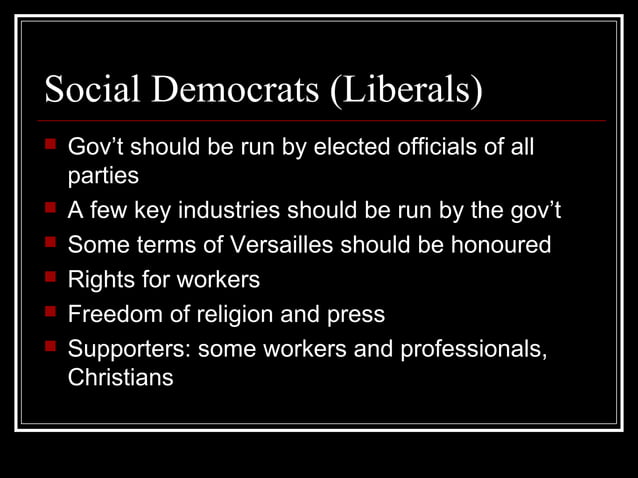 Germany After WWI | PPT