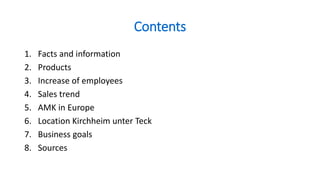 Germany - AMK Company | PPT