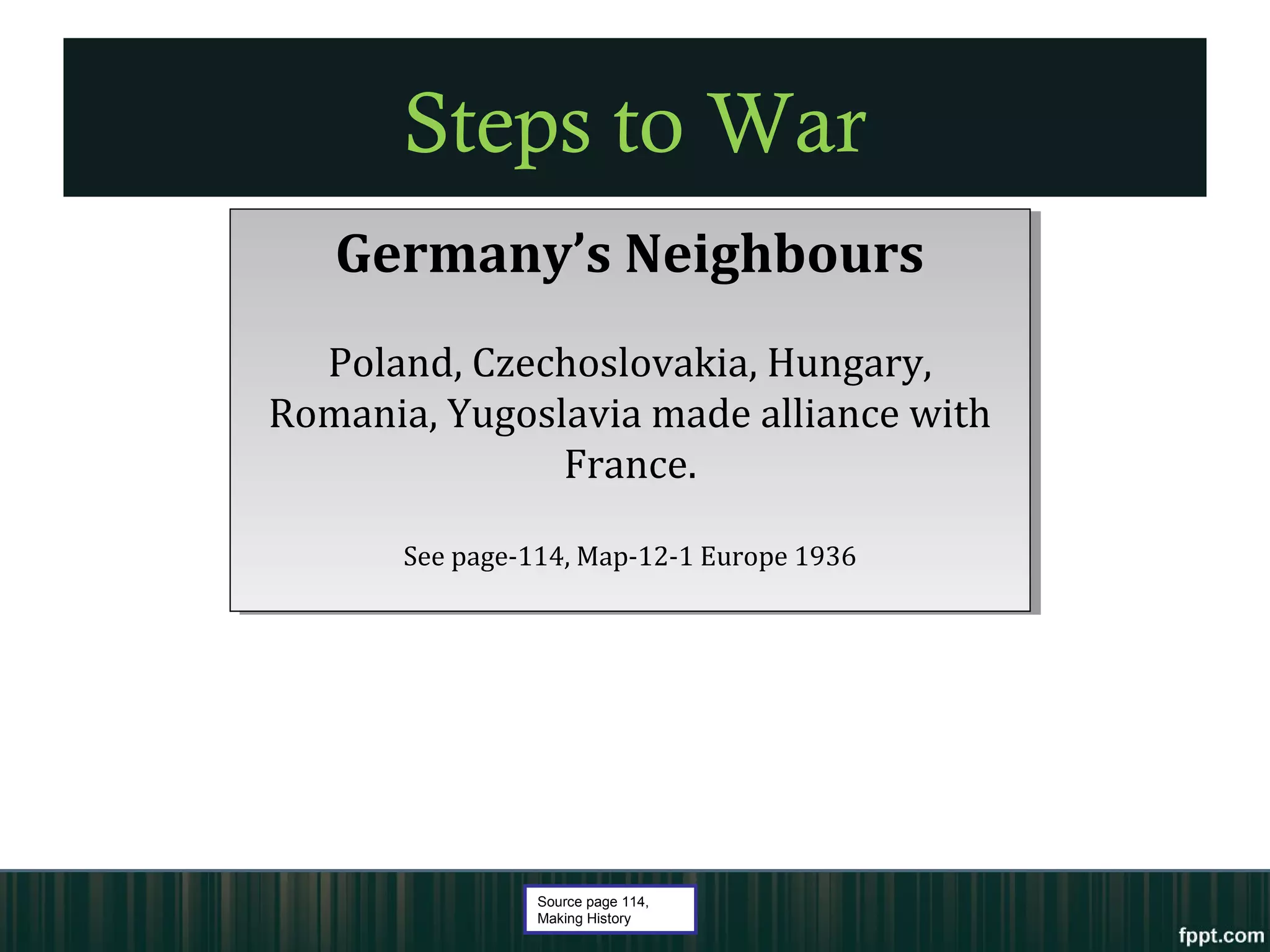 Germany and outbreak of ww2 1 | PPT